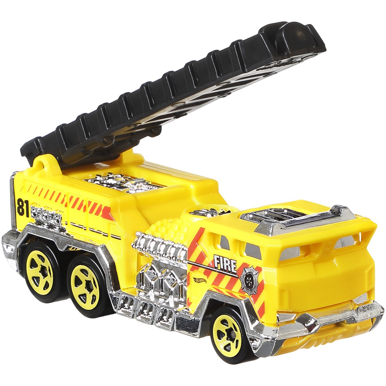 Set 2 masinute Hot Wheels - Monster Truck si masinuta metalica, 5 Alarm - eMAG.ro