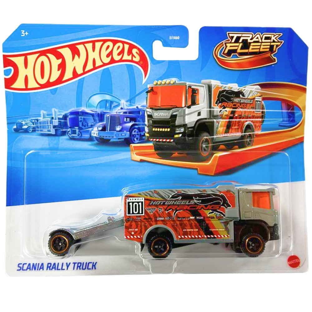 Camion Hot Wheels - Scania Rally - eMAG.ro
