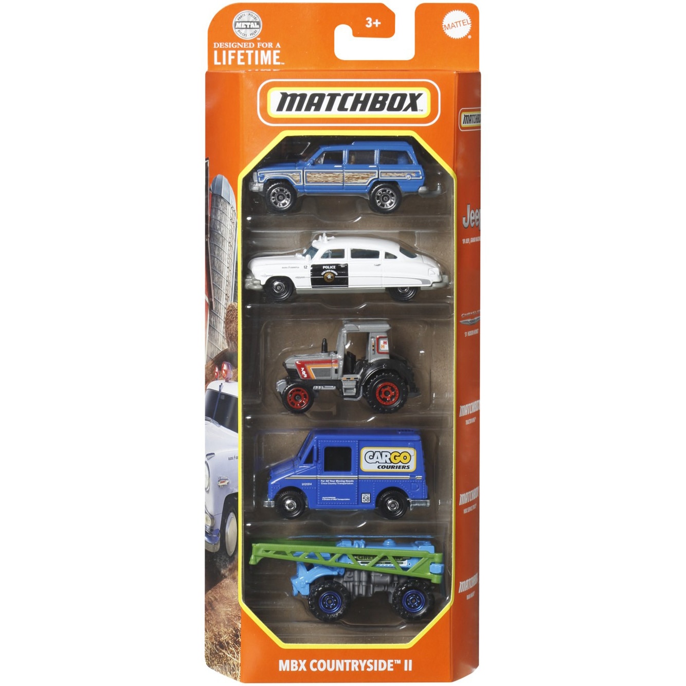 5 db Matchbox autó készlet - MBX, Countryside II, 1:64 méretarány - eMAG.hu