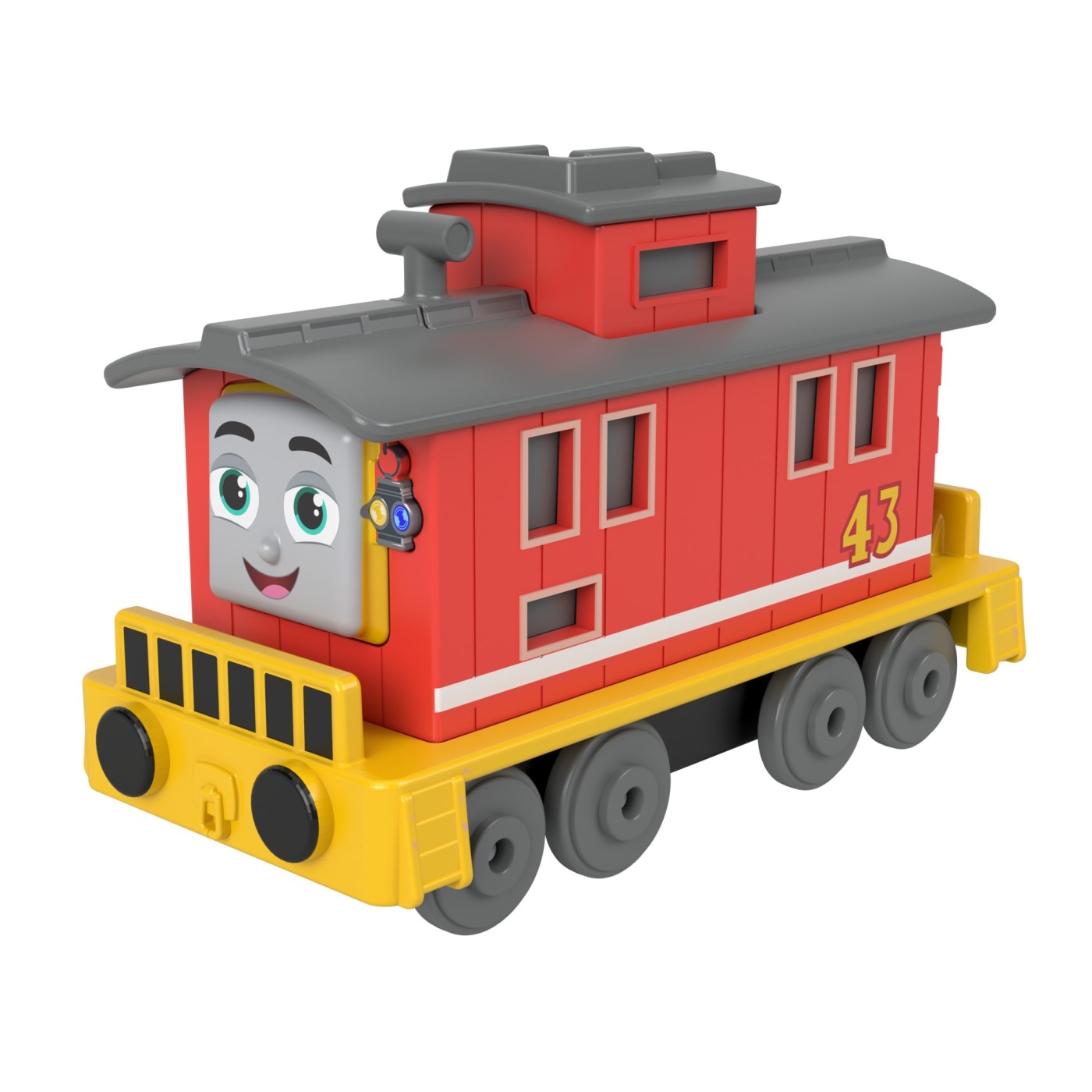 Locomotiva Thomas & Friends - Push Along, Brake Car Bruno - eMAG.ro