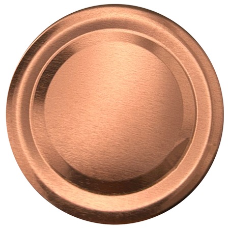 Set capace pentru borcane, Metal, 20 bucati, Maro - eMAG.ro