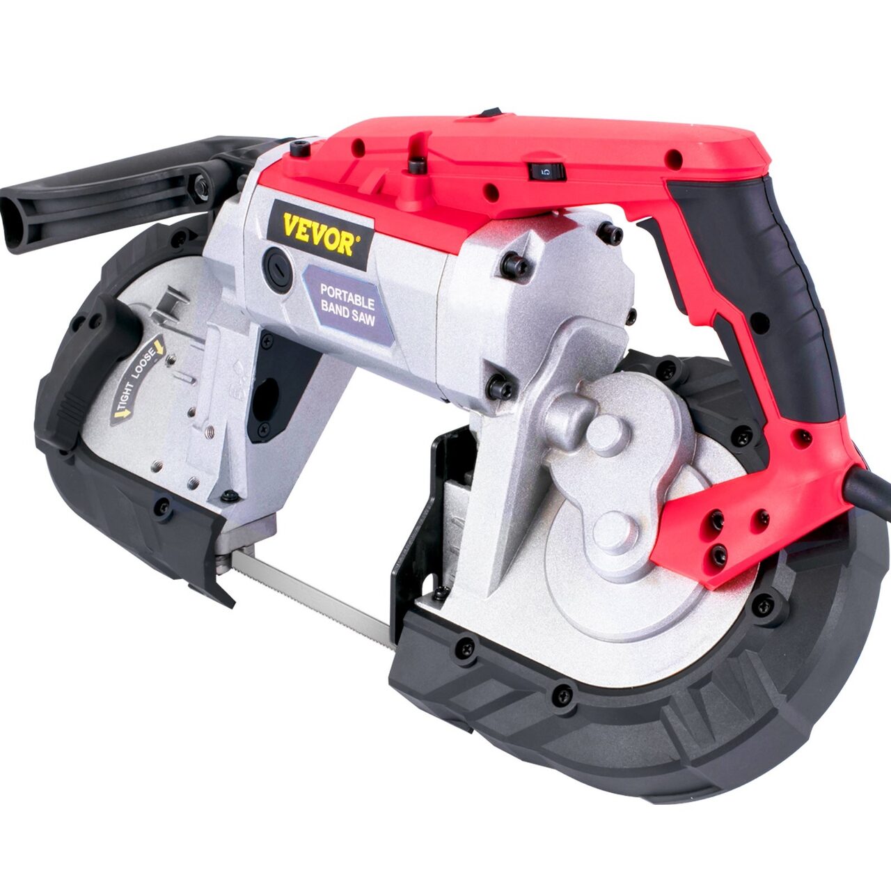 Fierastrau circular cu banda Vevor 1100 W, portabil, adancime max 127 ...