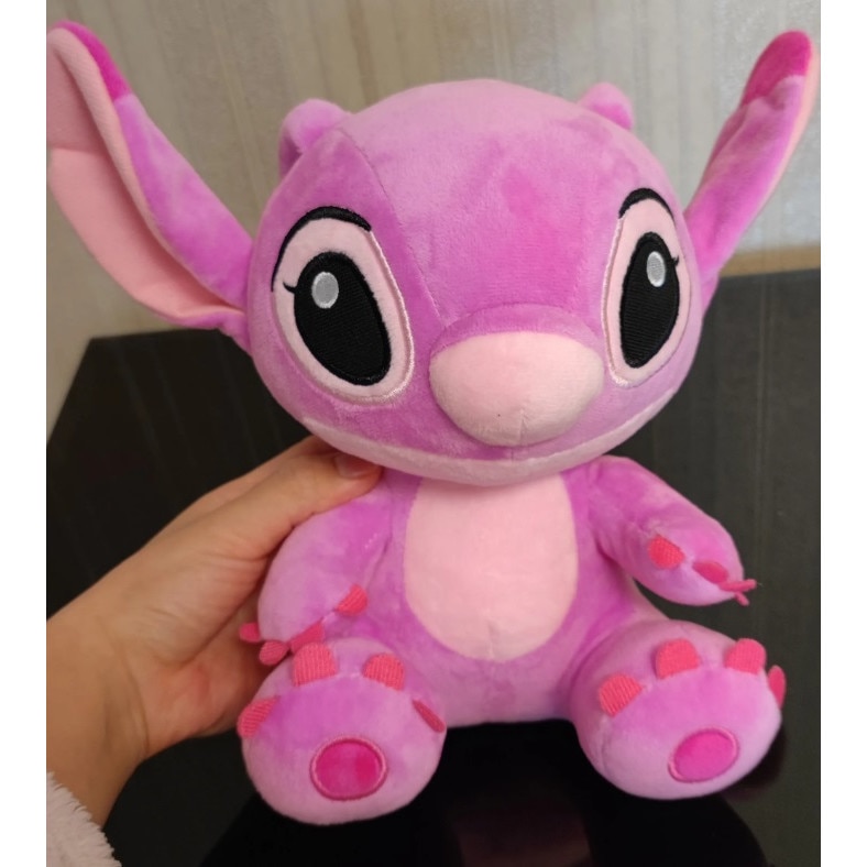 Jucarie din plus Angel, personaj din Lilo & Stitch, 25 cm, Roz - eMAG.ro