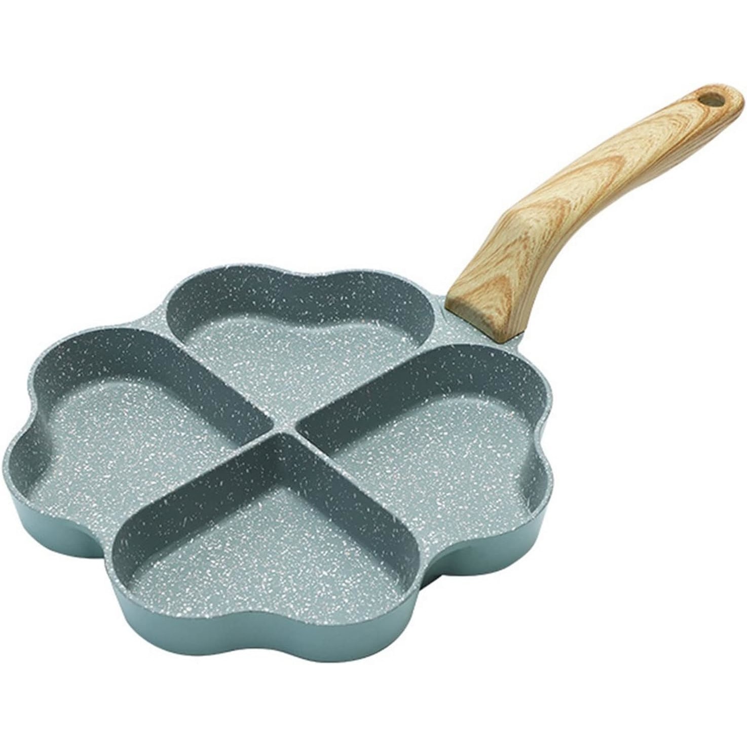 Tigaie cu 4 Ochiuri in Forma de Inima, pentru Oua, Vafe, Pentru toate ...