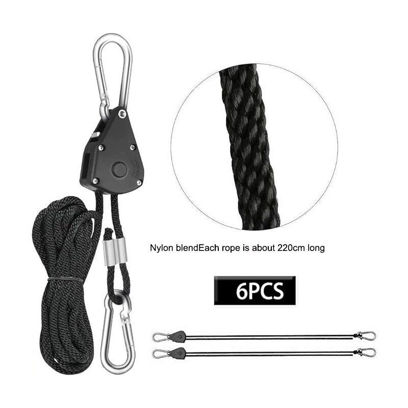 Set 6 franghii cu clichet si carlige, Rqiurpn ®, pentru obiecte ...