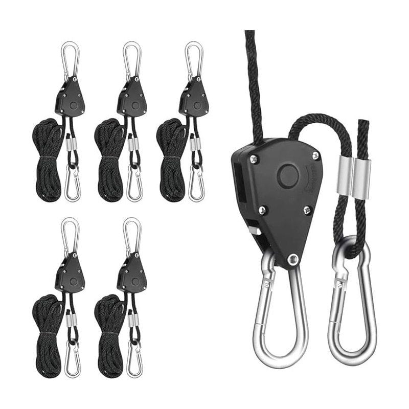 Set 6 scripete, Rqiurpn, Ajustabile, Capacitate 68kg, Negru - eMAG.ro