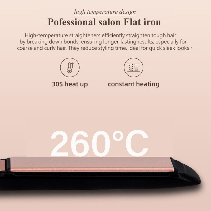 Placa de indreptat parul, incalzire rapida, tehnologie TitaniumTress ...