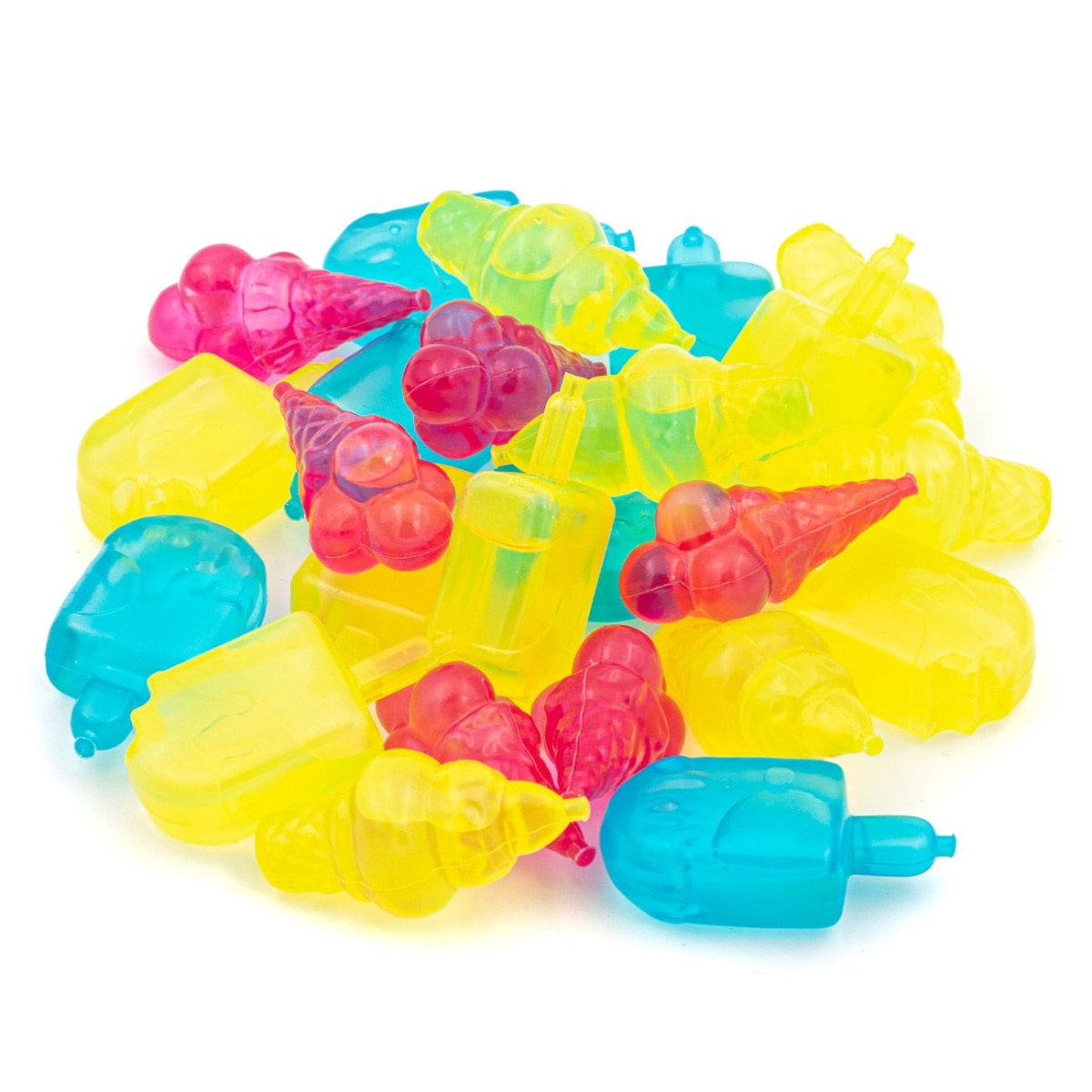 Set 24 x Cuburi Gheata Reutilizabile, Multicolor, Inghetate - eMAG.ro