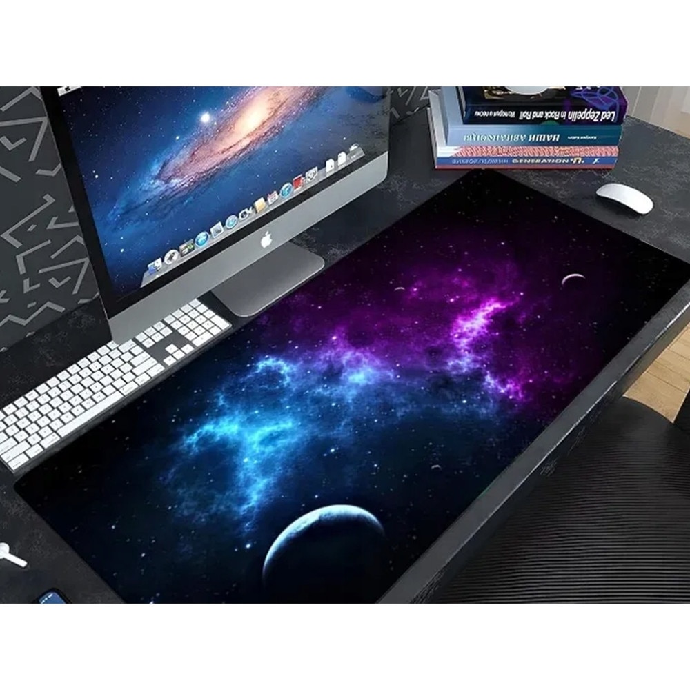 Mousepad, cosmos, colorat, 800x300mm - eMAG.ro