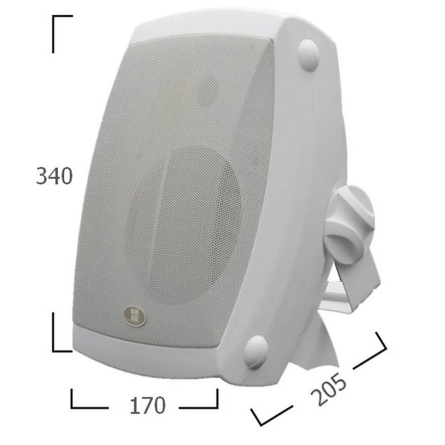 Set 2 boxe pasive, Boxxline BASK-6 TW, Putere maxima 100W, culoare alb ...