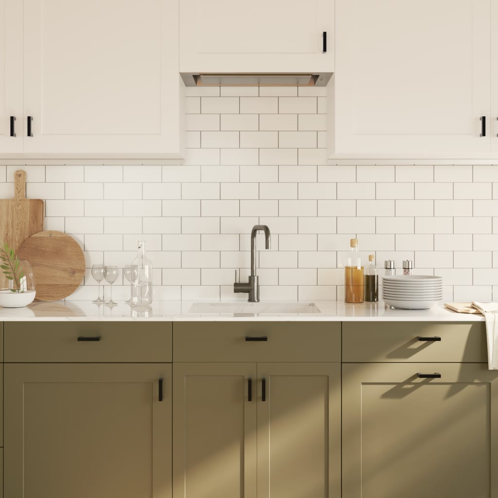 Set 10 manere mobila, Zakito Europe, Inox, Negru - eMAG.ro