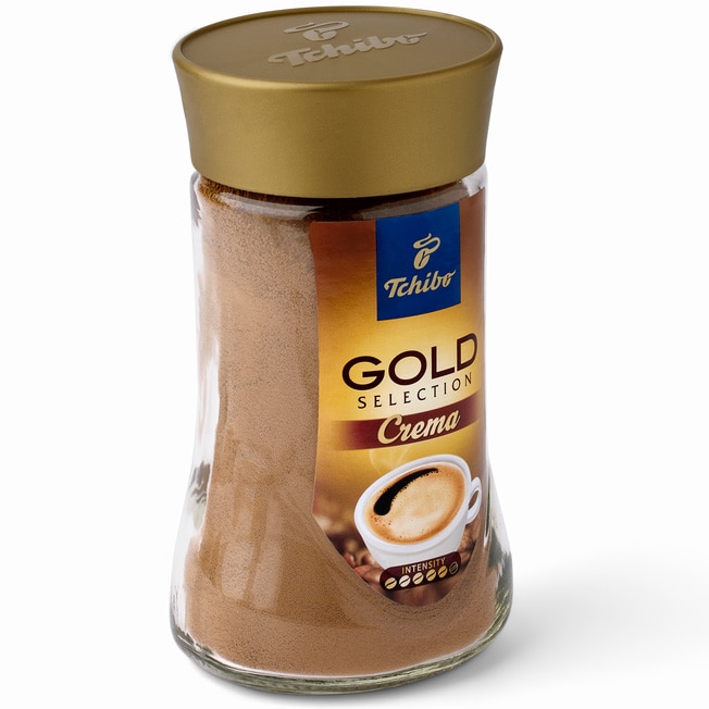 Cafea instant, Tchibo Gold Selection Crema, 180 g - eMAG.ro