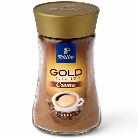 Cafea instant, Tchibo Gold Selection Crema, 180 g - eMAG.ro