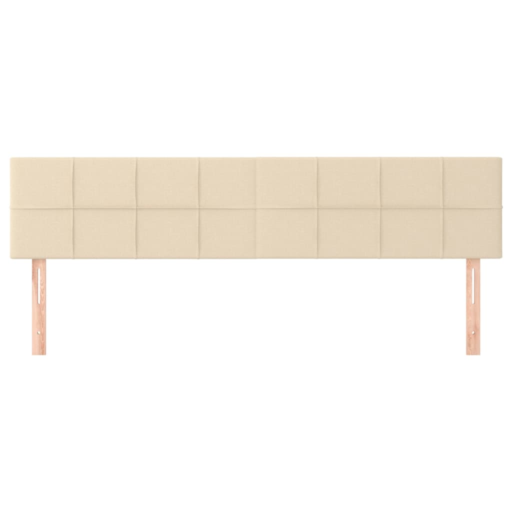 Tablii de pat vidaXL, 2 buc, crem, 100x5x78/88 cm, textil, 10.4 kg ...