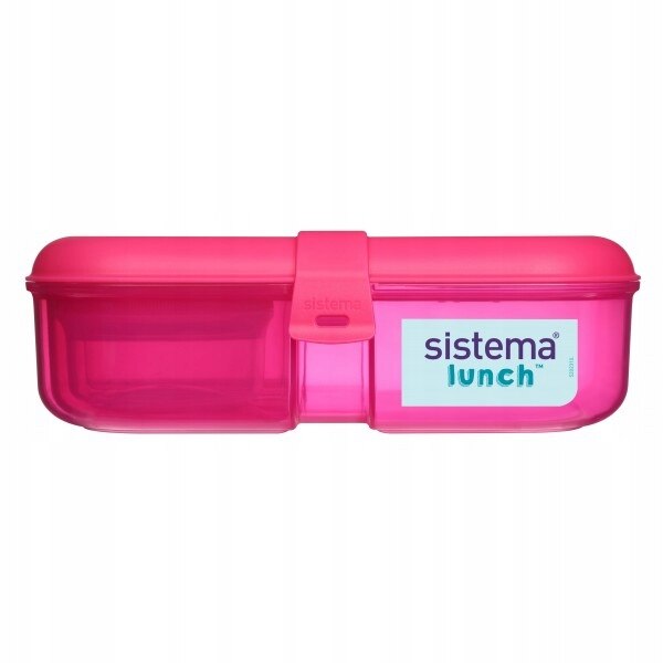 Recipient pentru mic dejun Sistema, Plastic, 1.1L, Roz - eMAG.ro