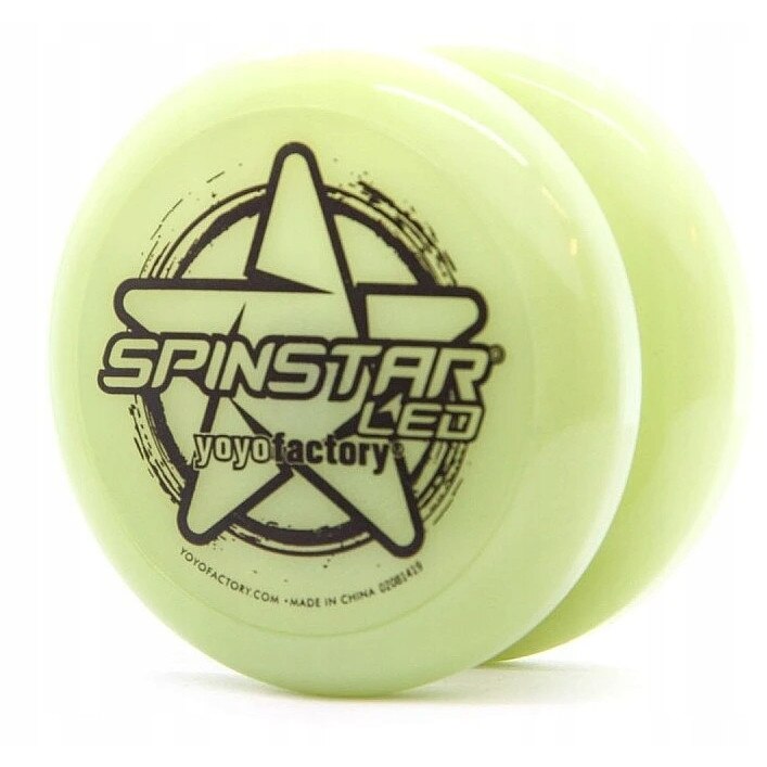 Yoyo interactiv, Yoyofactory, LED, fluorescent, verde, 36.61mm - eMAG.ro