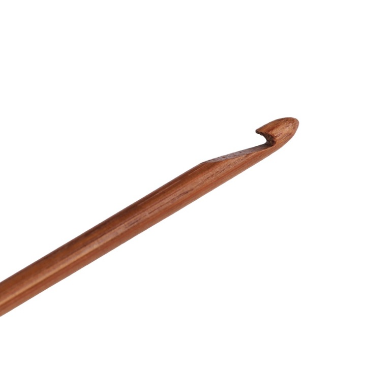 Croseta din bambus pentru crosetat tunisian Crisalida, marime 4.5 mm ...