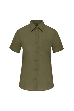 Camasa Judith cu maneci scurte pentru femei KA548, Light Khaki, 3XL ...