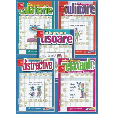 Pachet de 5 integrame usoare: calatorie, culinare, distractive ...