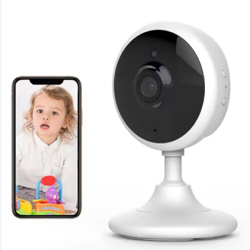 Camera pentru bebelusi cu WiFi real 2.0MP 1080P HD si inregistrarea ...