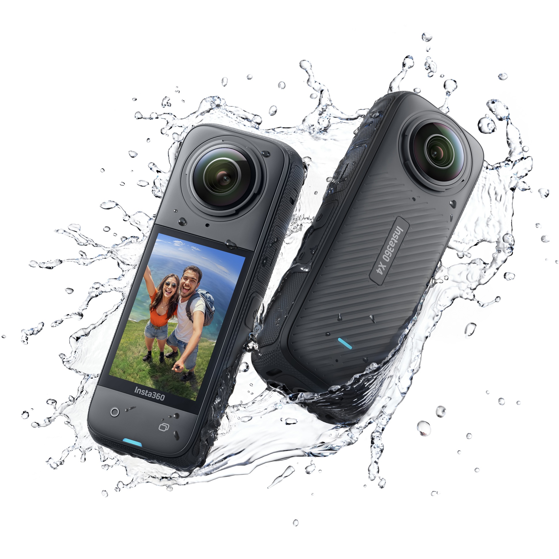 Camera video sport Insta360 X4 8K, 360°, Negru - eMAG.ro