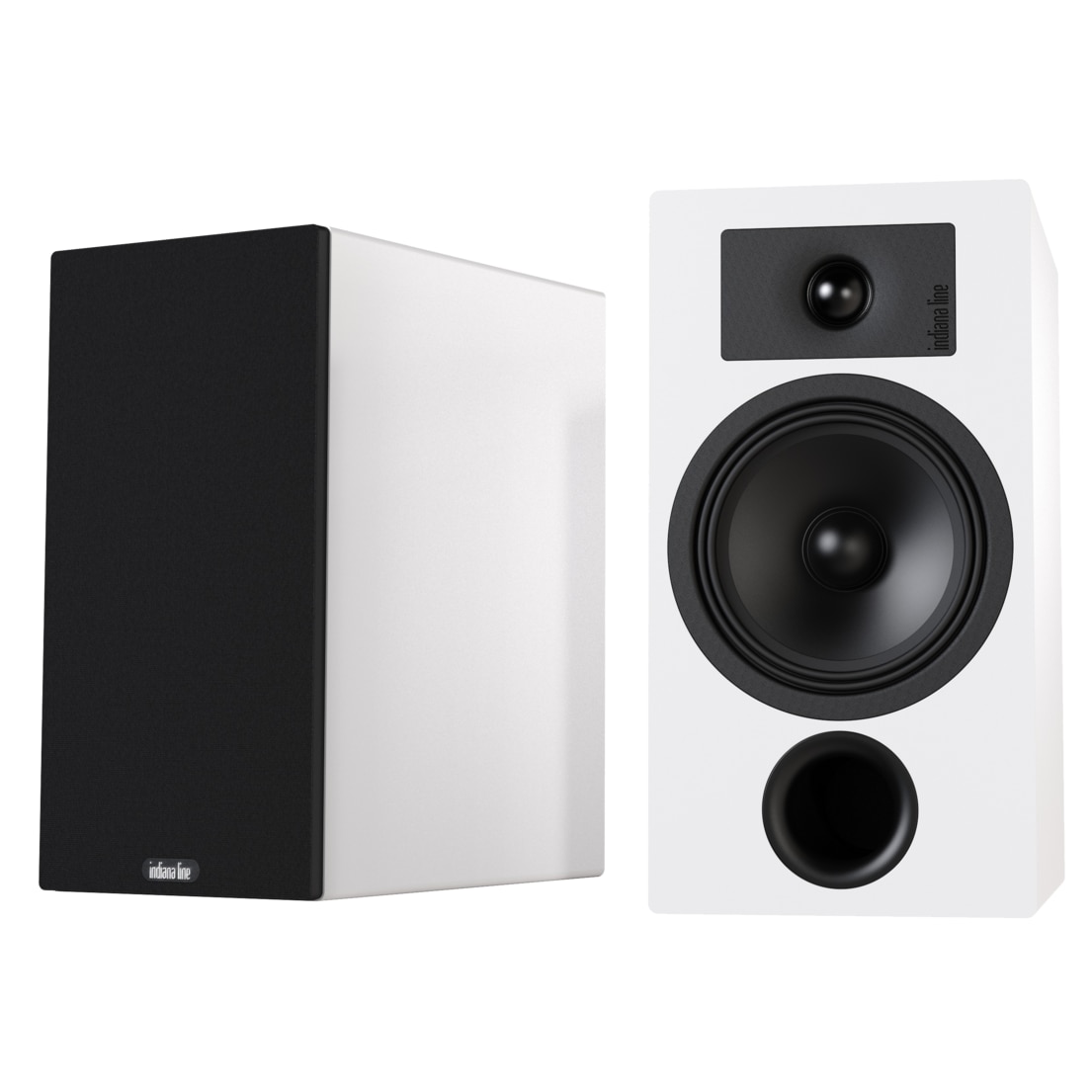 Set 2 Boxe pasive Indiana Line TESI 3, Albe - eMAG.ro