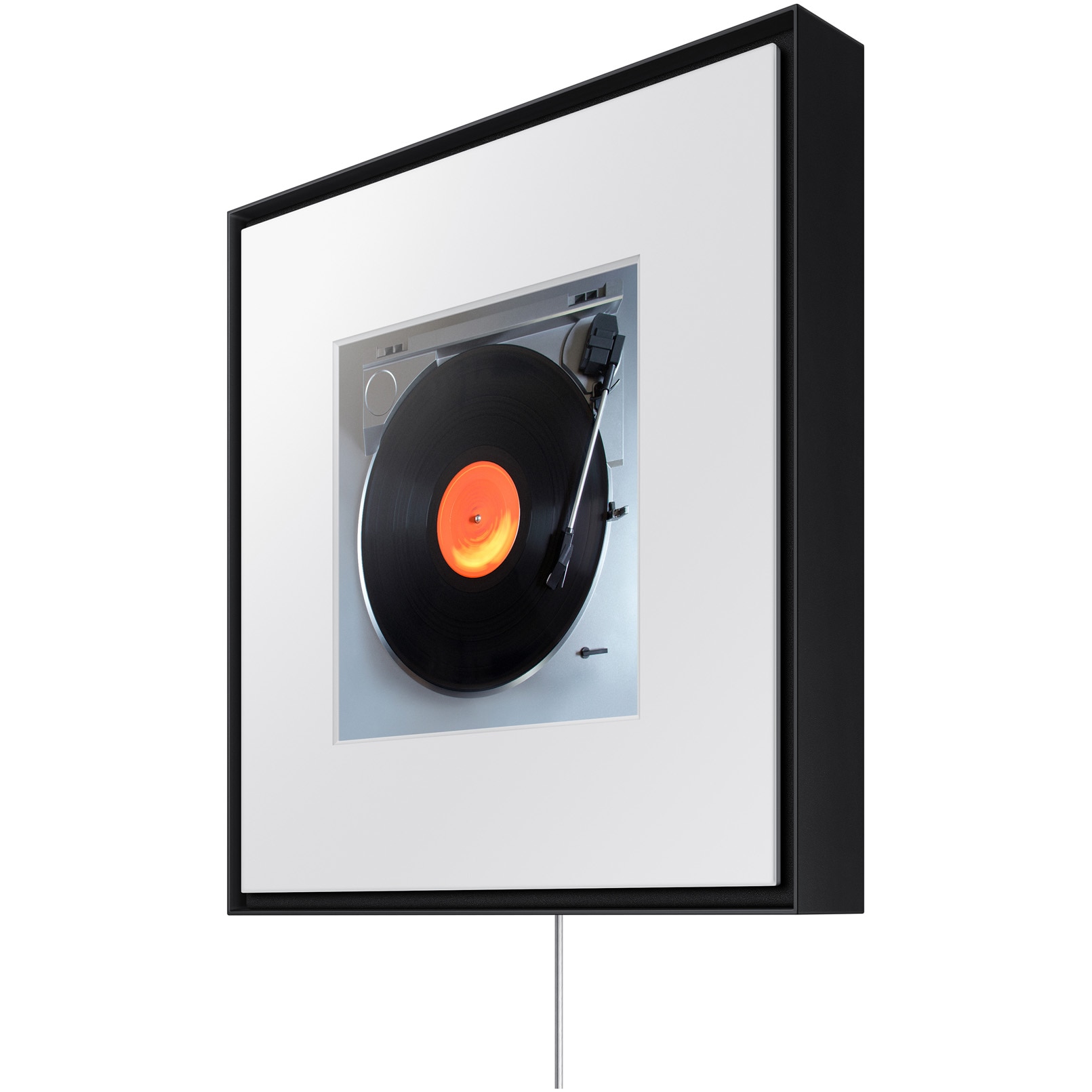 Тонколона Wi-Fi Music Frame HW-LS60D, 2.0, 120W, Bluetooth, Черен - eMAG.bg