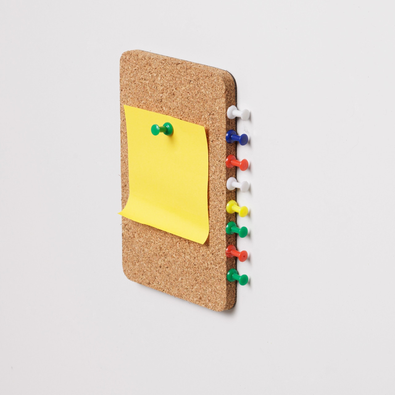 Avizier carte postala EcoCMK, din pluta, cu autoadeziv, push pins, 15x10cm, set 3buc - eMAG.ro