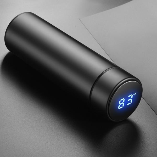Termos, SMART MC afisaj Led cu ecran tactil, indicator de temperatura ...