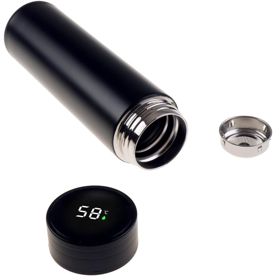 Termos, SMART MC afisaj Led cu ecran tactil, indicator de temperatura ...