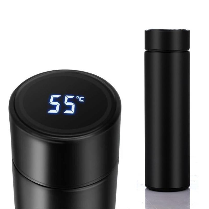 Termos, SMART MC afisaj Led cu ecran tactil, indicator de temperatura ...