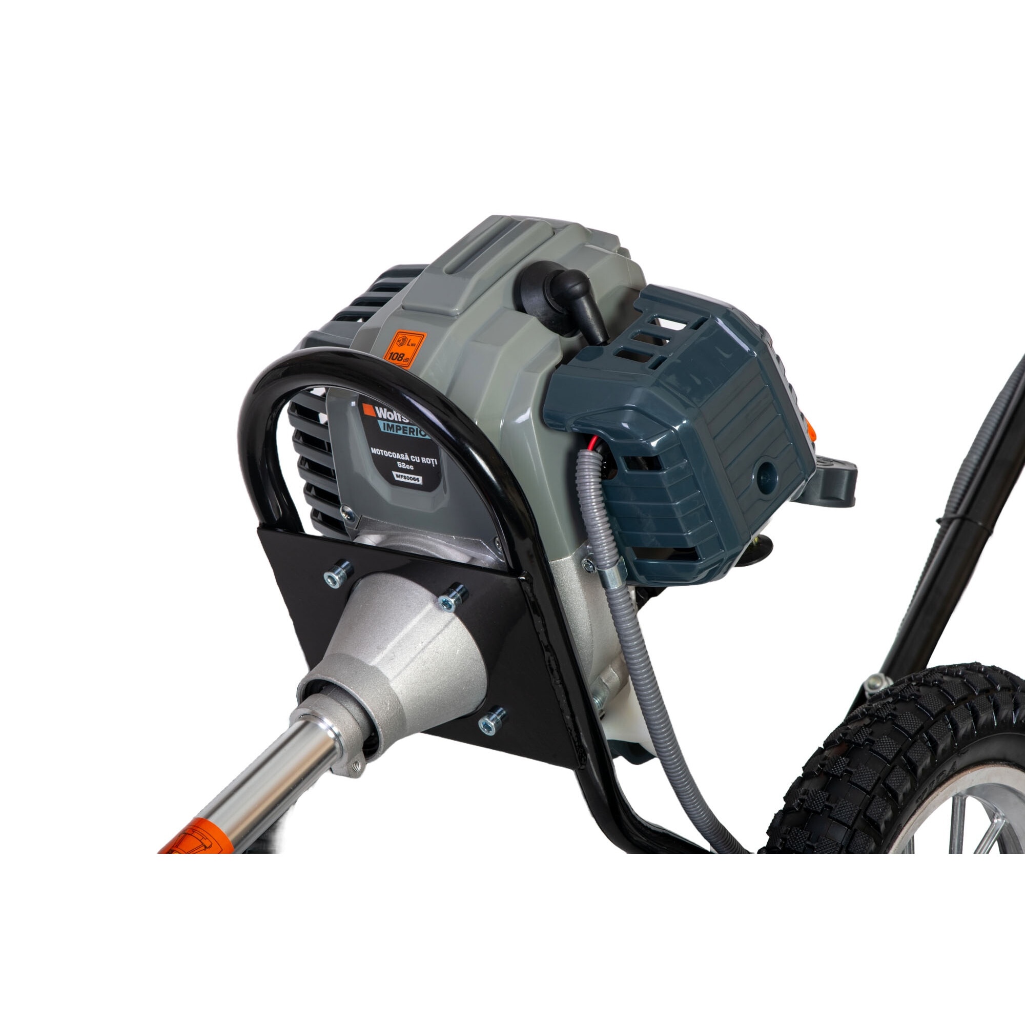 Motocoasa cu roti Wolfson Imperio, 52cc, 3CP, 7500rpm - eMAG.ro