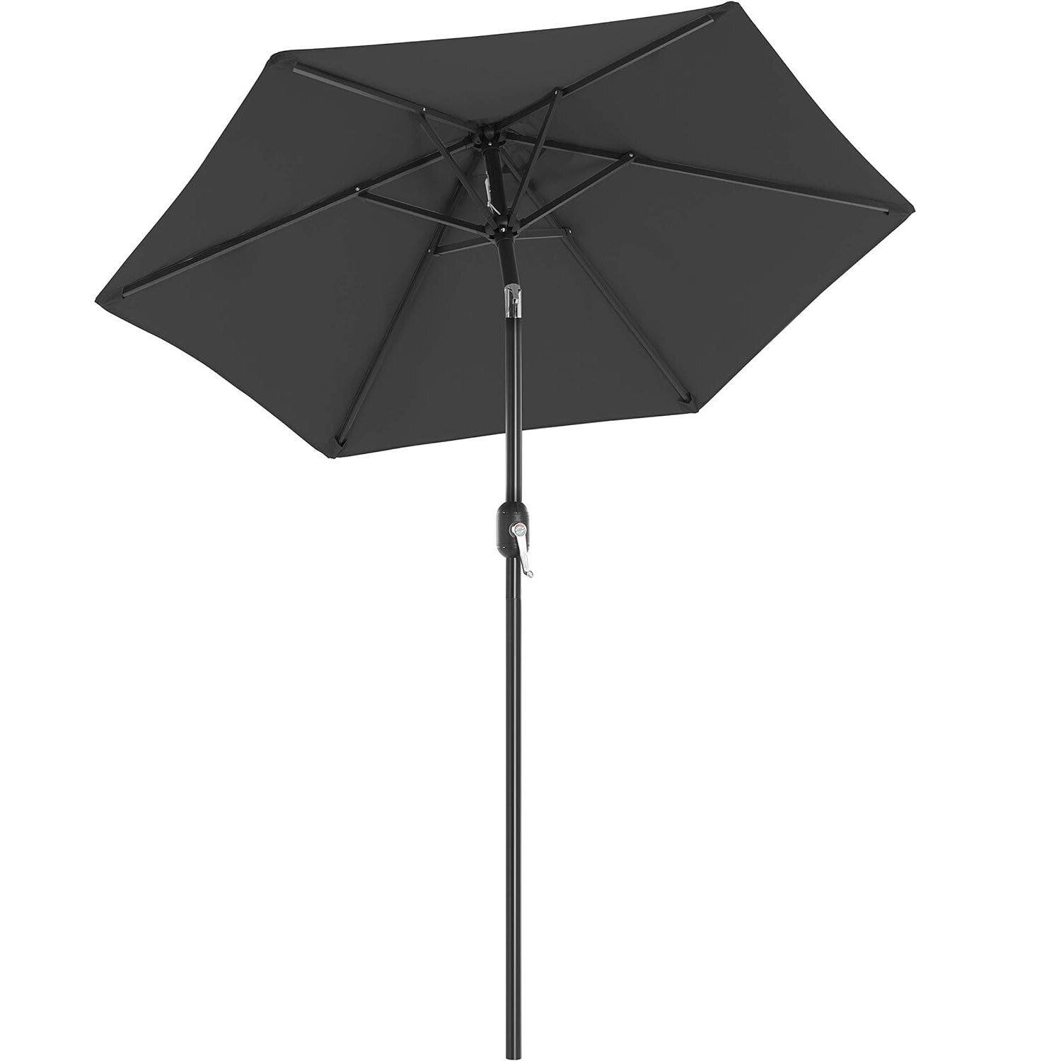 Umbrela de gradina SONGMICS, cu manivela pentru deschidere, sistem ...