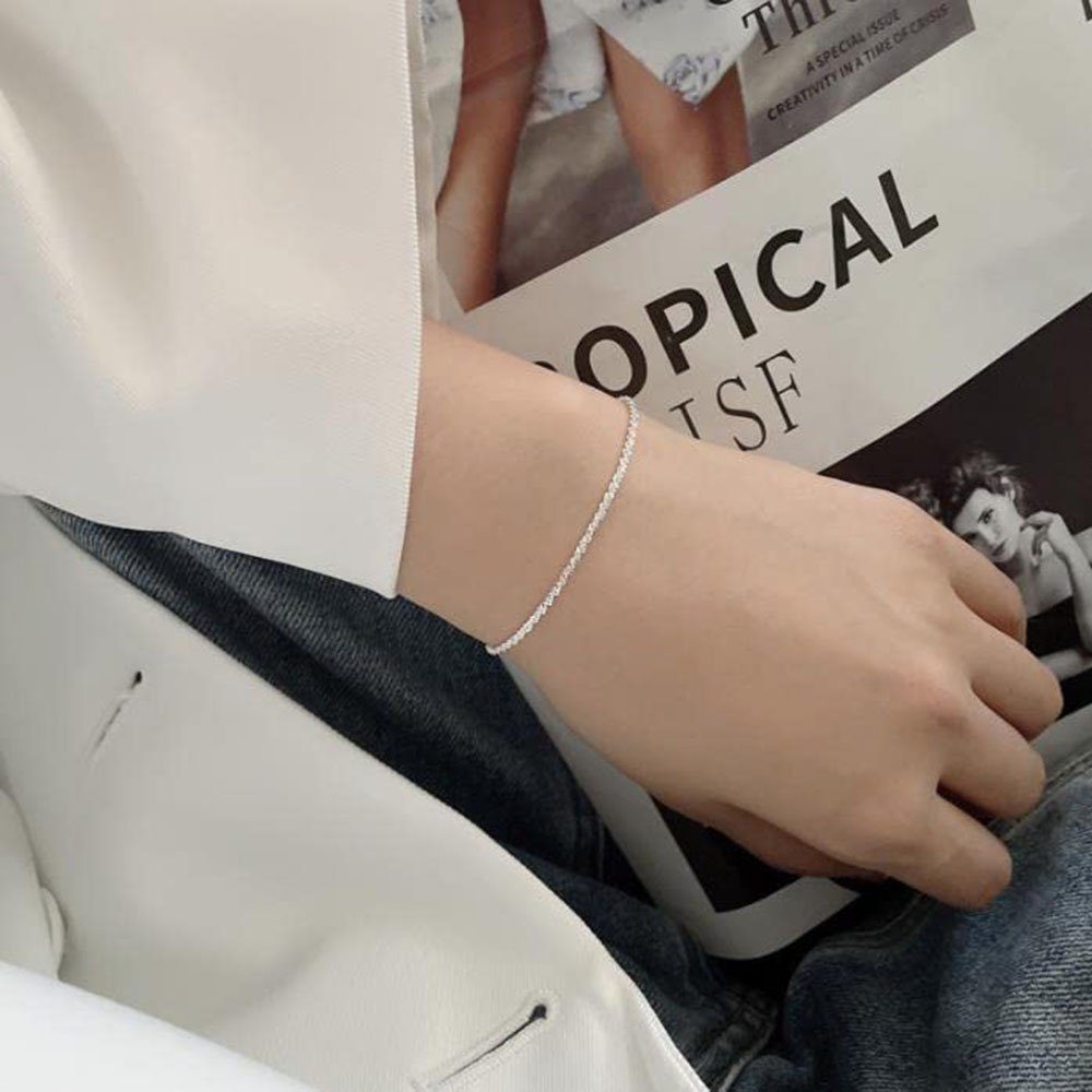 Bratara din argint 925, pentru femei, Argint, 17+3cm - eMAG.ro