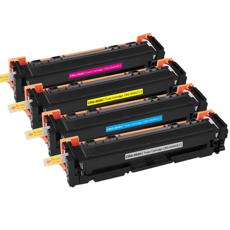 Set de 4 Cartuse Toner, compatibile Imago Print cu Canon CRG-054, BK/C ...