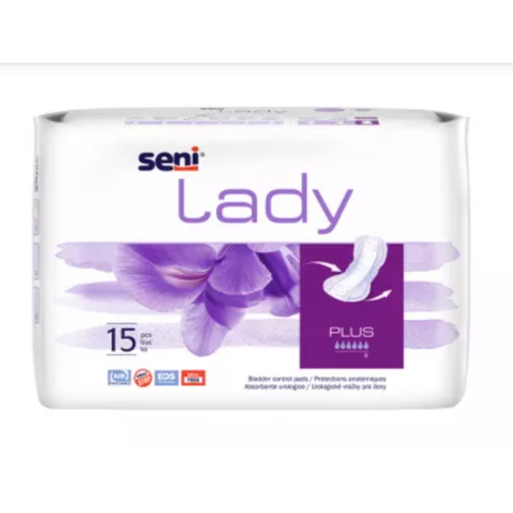 Absorbante Seni Lady plus, pentru incontinenta urinara, 45 buc - eMAG.ro
