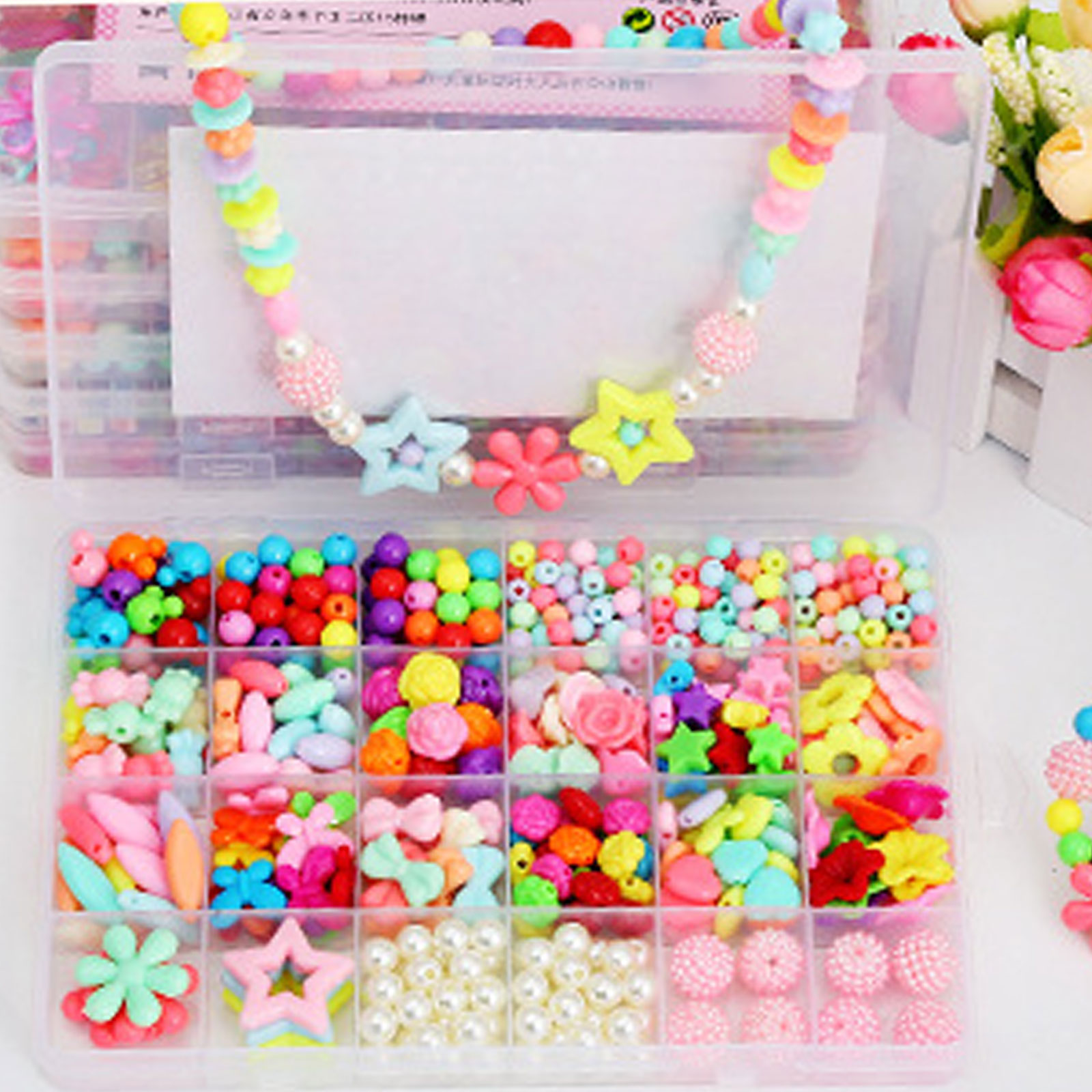 Set de facut bijuterii, bratari cu margele si alte accesorii pentru ...