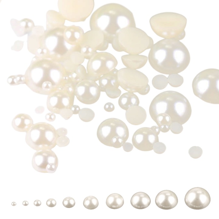 Set 3000 de margele, Bijuterii de perle DIY pentru fete si adulti, set ...