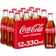Bautura racoritoare carbogazoasa Coca – Cola, Sticla, 12 x 0.33l - eMAG.ro