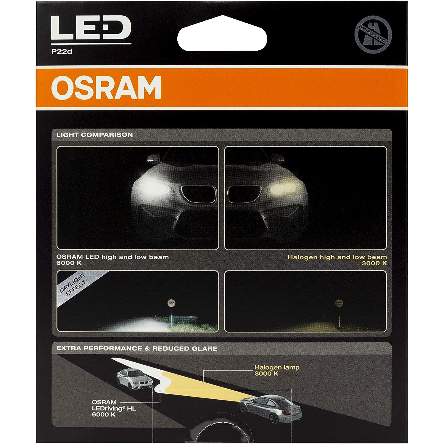 Set 2 LED HB4 12/24V Osram LEDriving HL Offroad - eMAG.ro