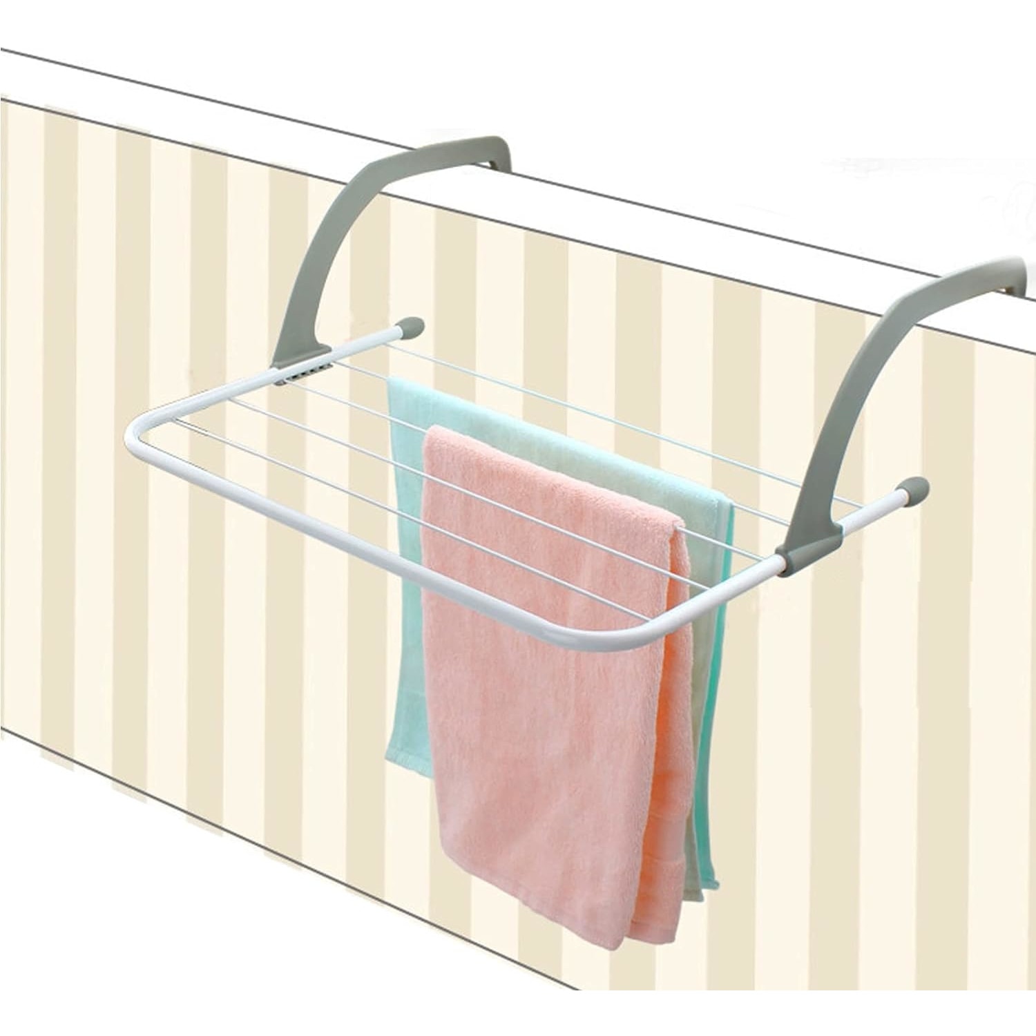 Uscator de rufe Casa Melo cu prindere pentru balcon\calorifer ...