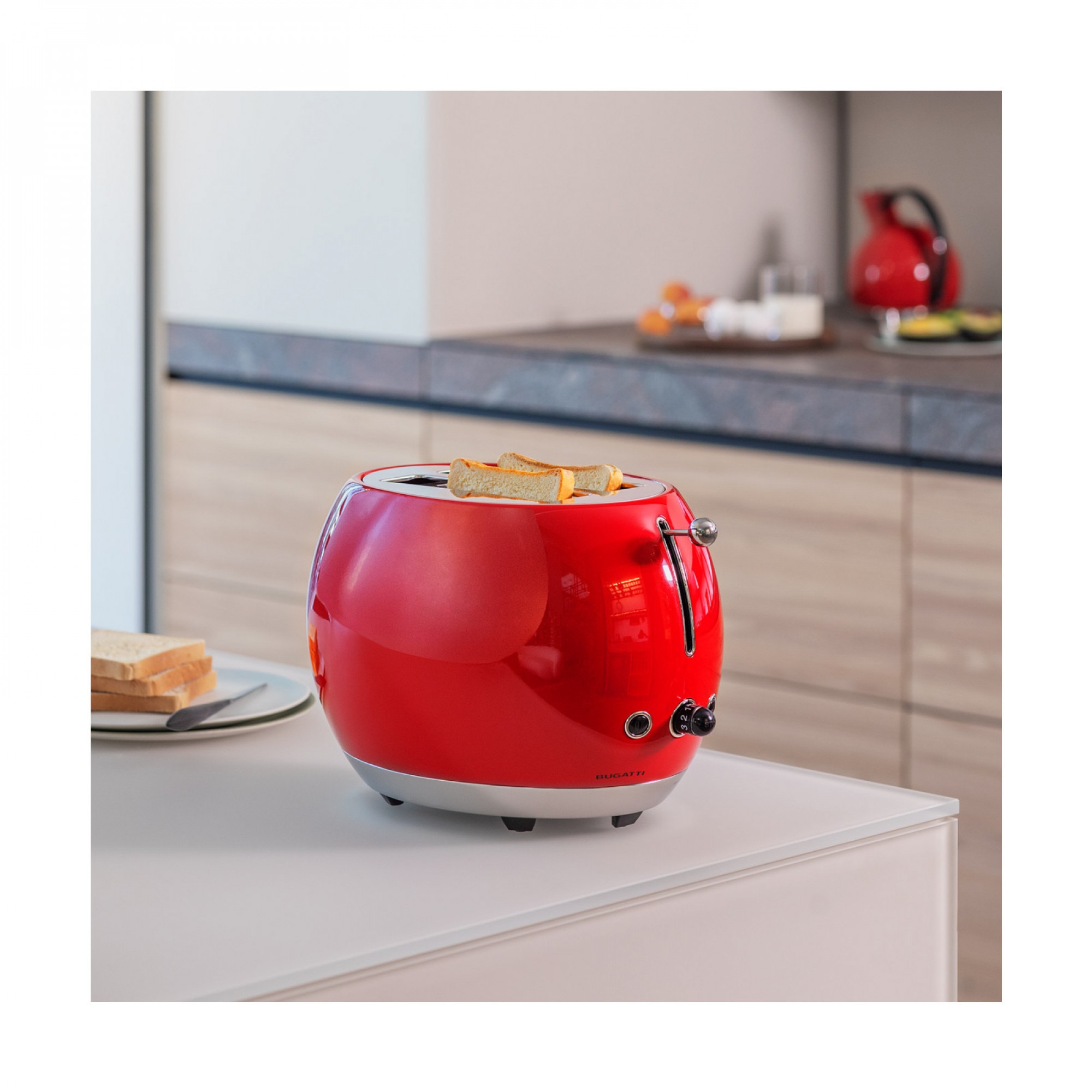 Toaster Casa Bugatti, Romeo, pentru 2 felii de paine, calitate premium ...