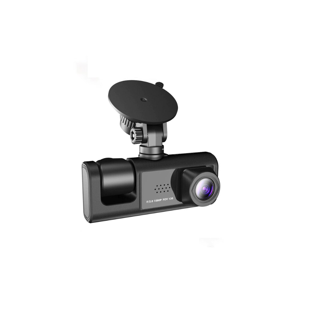 Camera tripla auto, WIFI Full HD 1080P, 3 Lentile, Unghi inregistrare ...