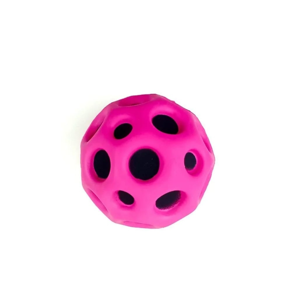 Minge Saltareata, Super Space Ball, roz, 7 cm - eMAG.ro