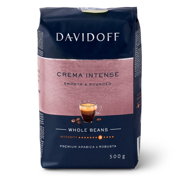 Cafea boabe Davidoff Café Crème Intense, 500 g - eMAG.ro