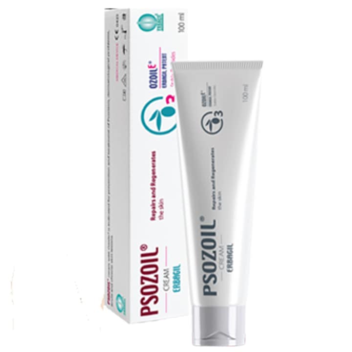 Crema tratament psoriazis, Erbagil, Psozoil, 100 ml - eMAG.ro