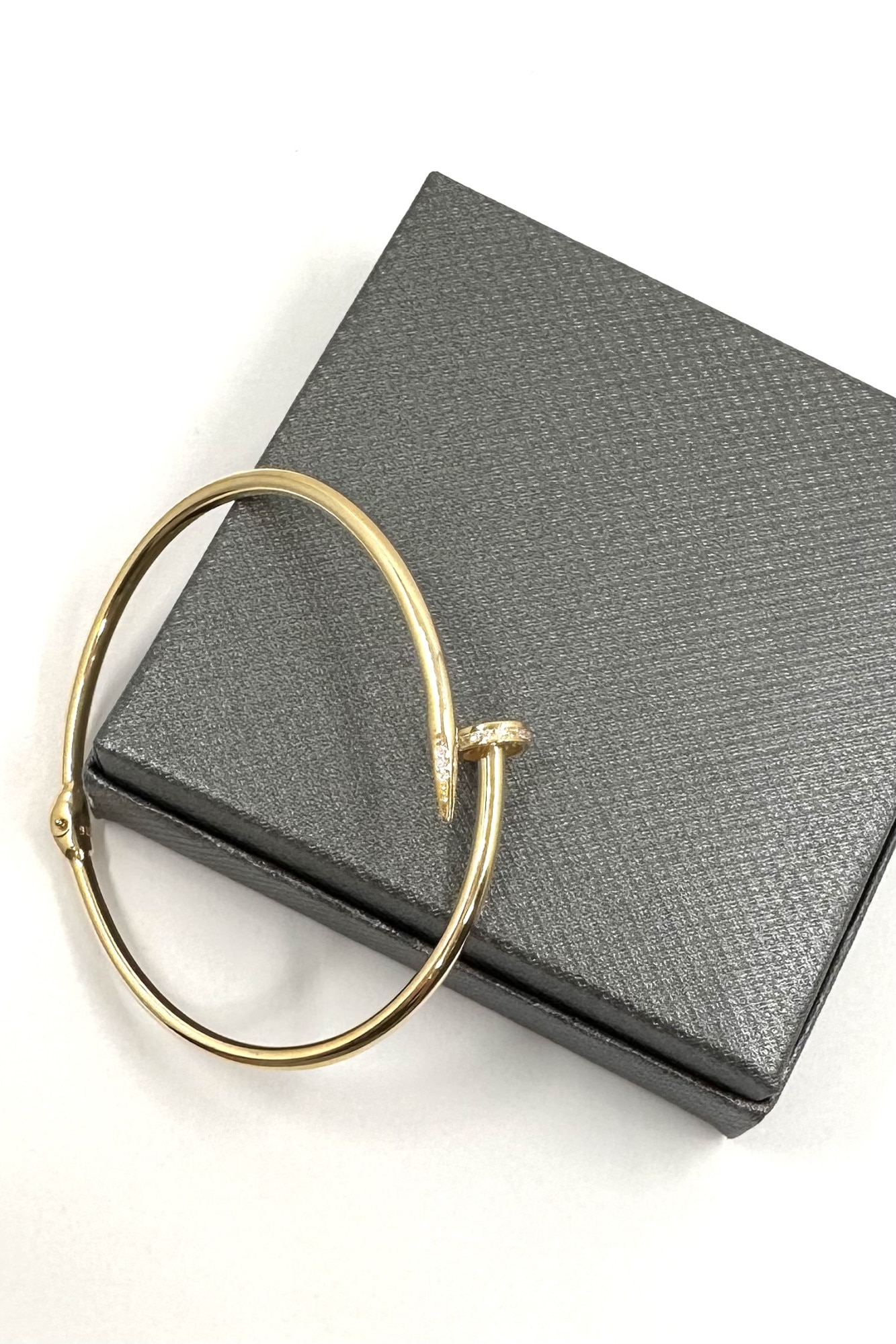 Bratara cui din argint 925 suflat cu aur galben, Agavi - eMAG.ro