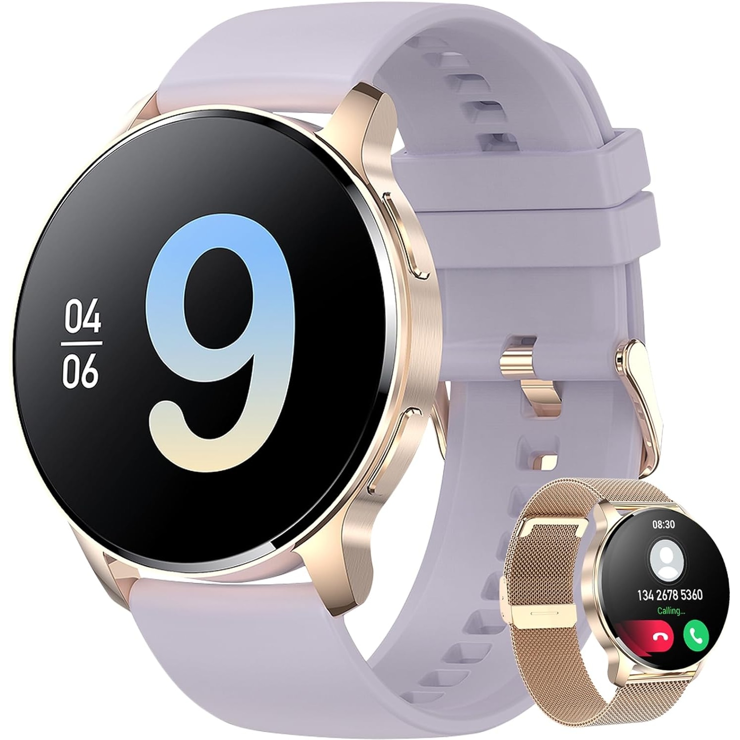 Ceas Smartwatch WiX™SPORT 1.32” AMOLED, Primire/Efectuare Apel, AI ...