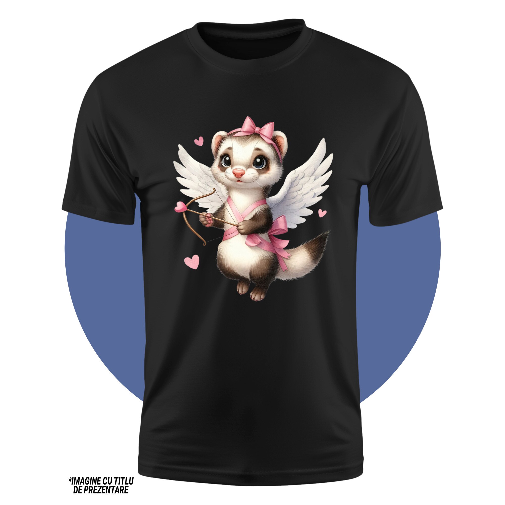 Görény Ámor Kids Illusztráció Szárnyak Repül Íjászat Szívek Valentin ...