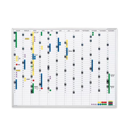 Planner anual de perete Continuous 900 x 600 mm - eMAG.ro